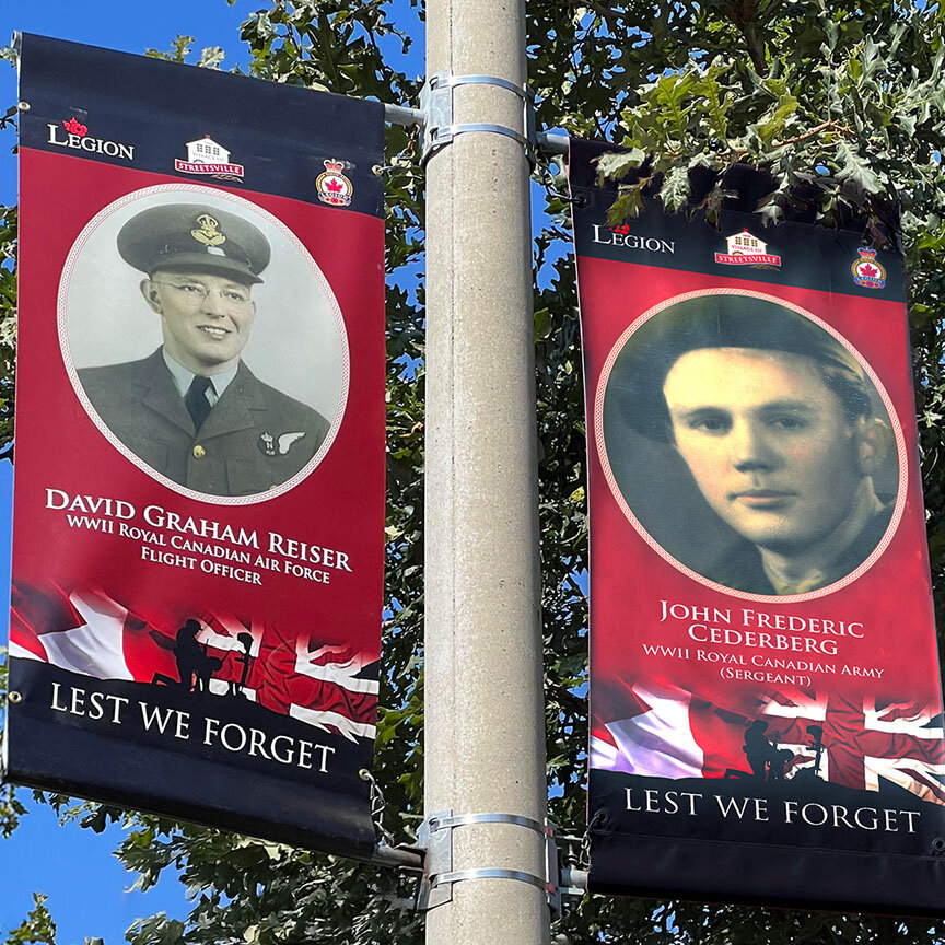 Royal Canadian Legion Banners