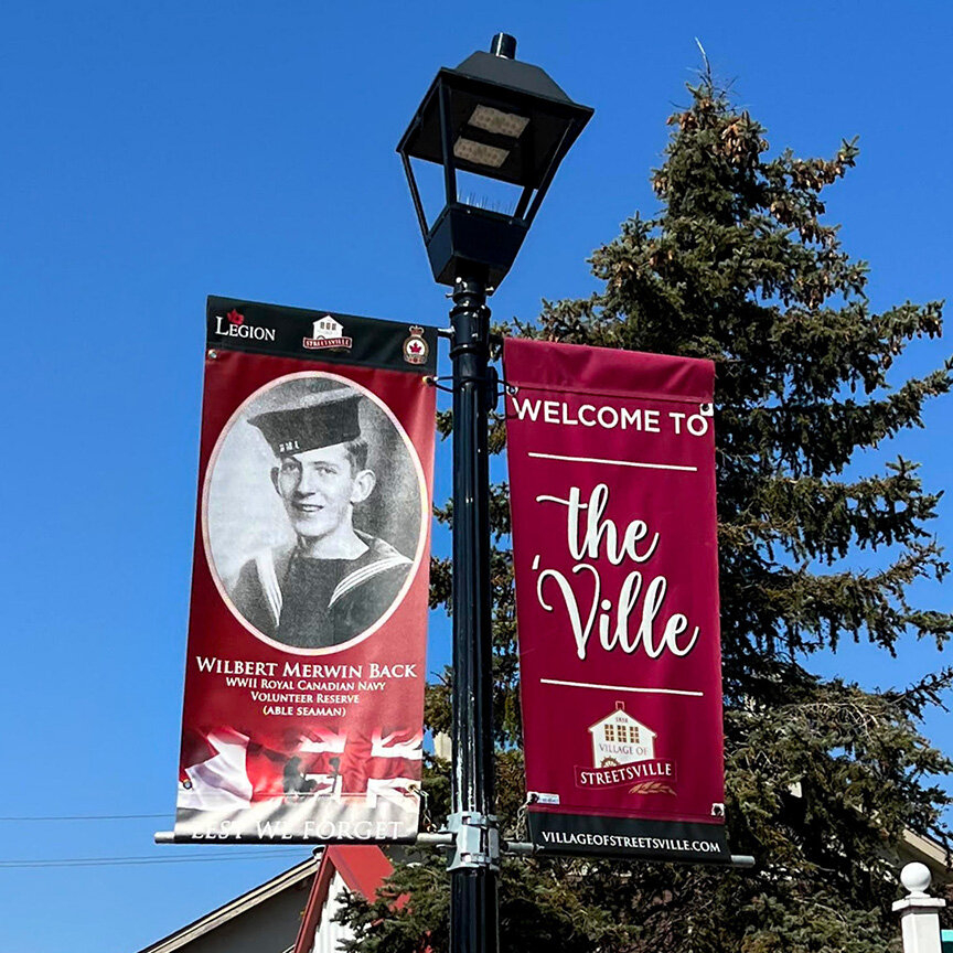 Royal Canadian Legion Banners