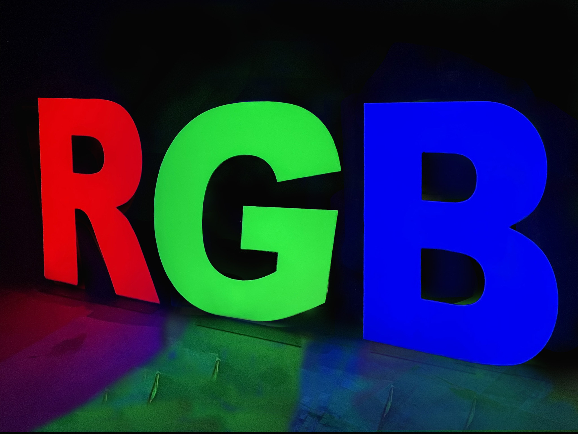 RGB Letters