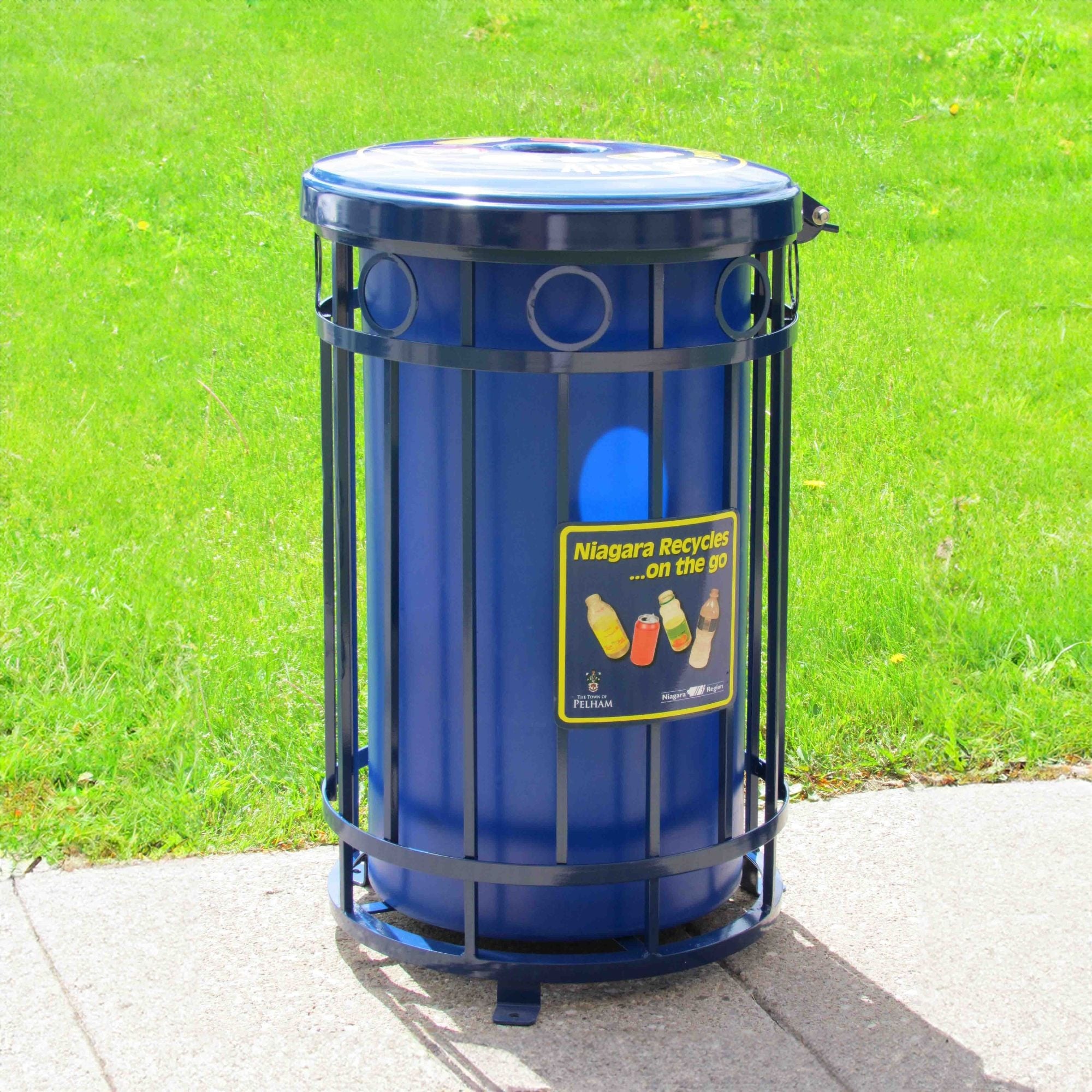 Standard Waste Can – Durable Outdoor Waste Solution