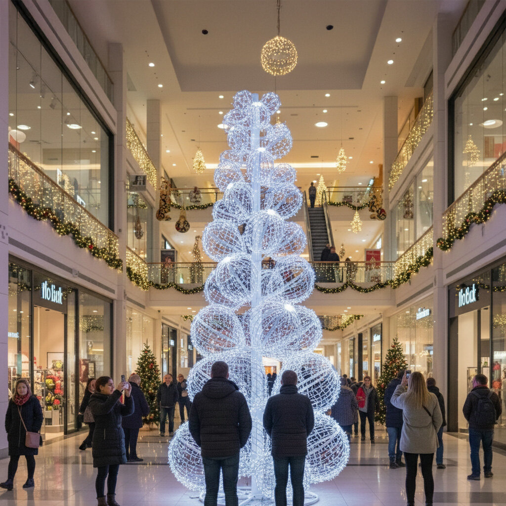 Sphere Tree - Colour Changing LED Tree