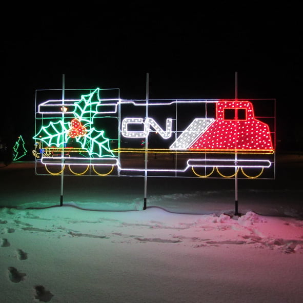 CN Train Custom Display