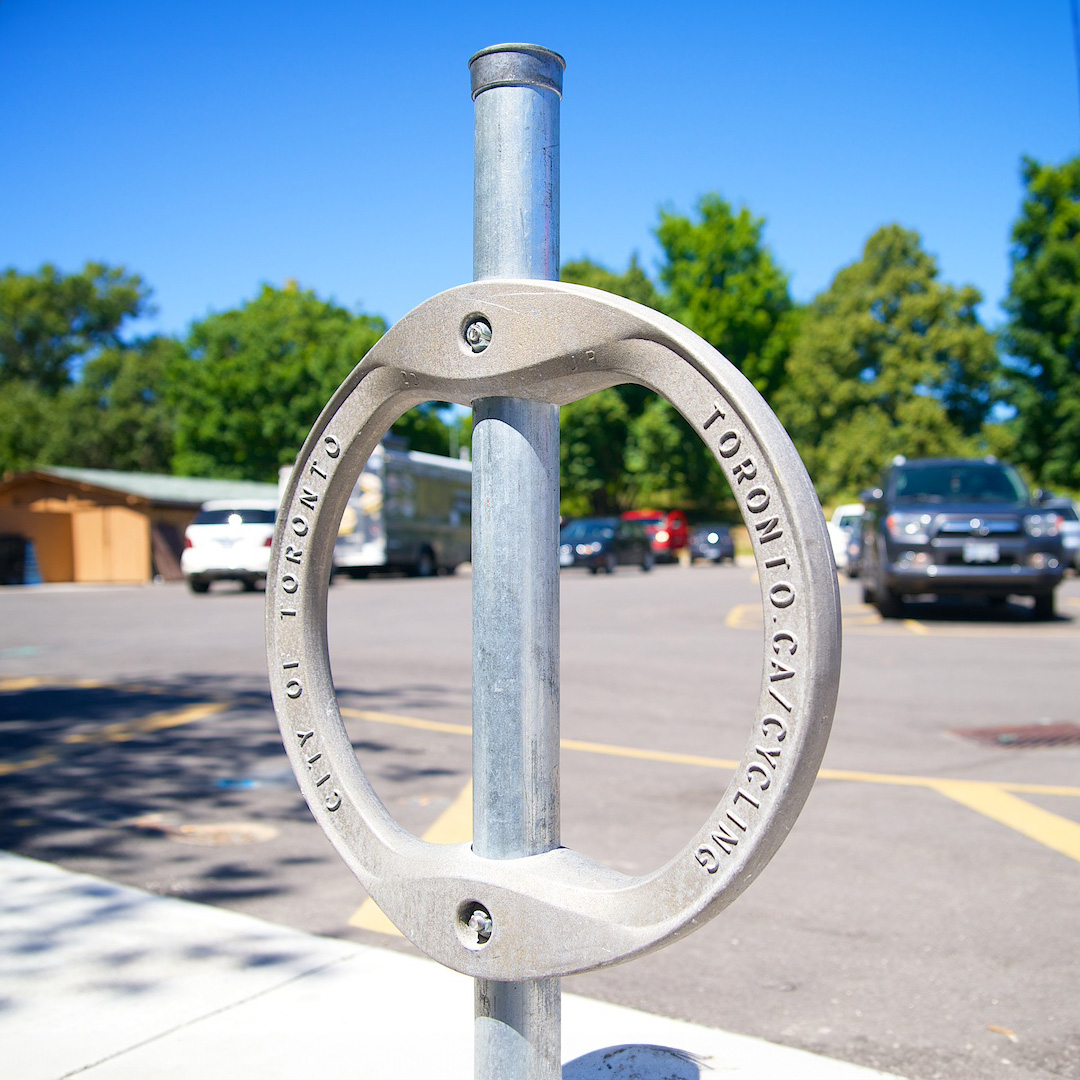 City Style Bike Ring - Versatile Bicycle Rack & Bollard