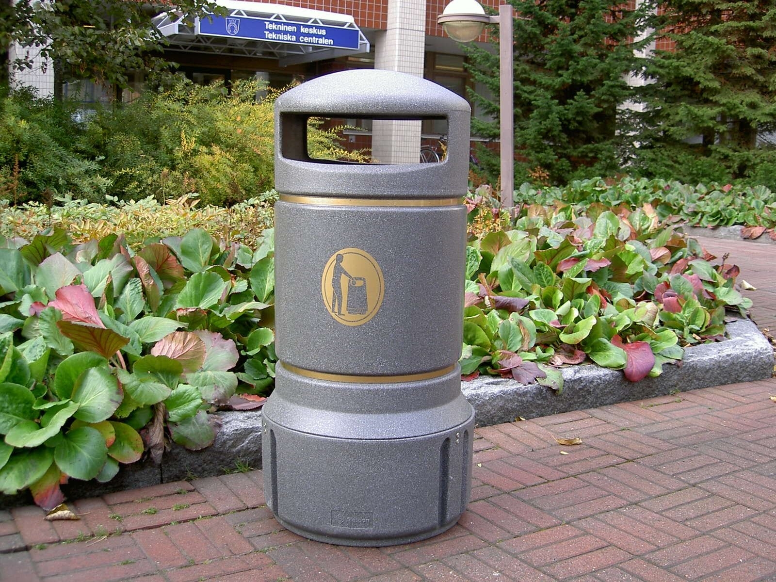 Neopolitan Waste Bin – Durable Durapol Construction