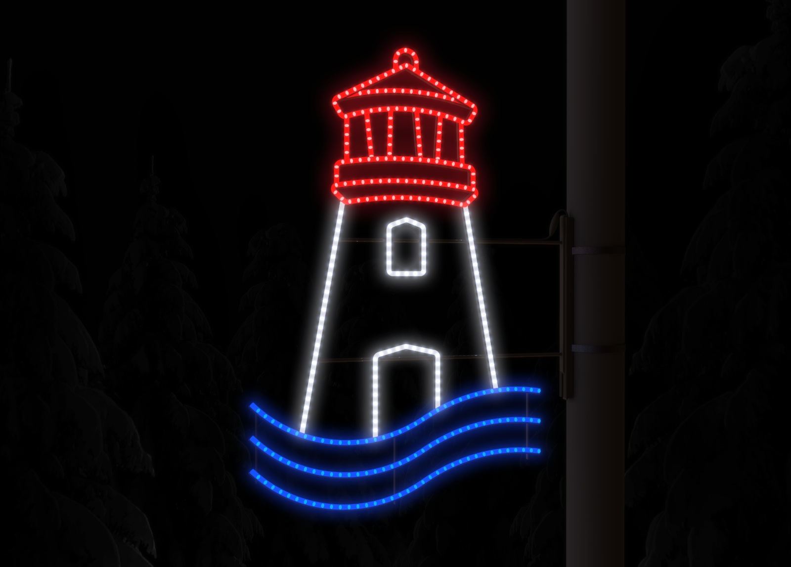 Beacon Lighthouse LED Display - Coastal & Waterway Lighting
