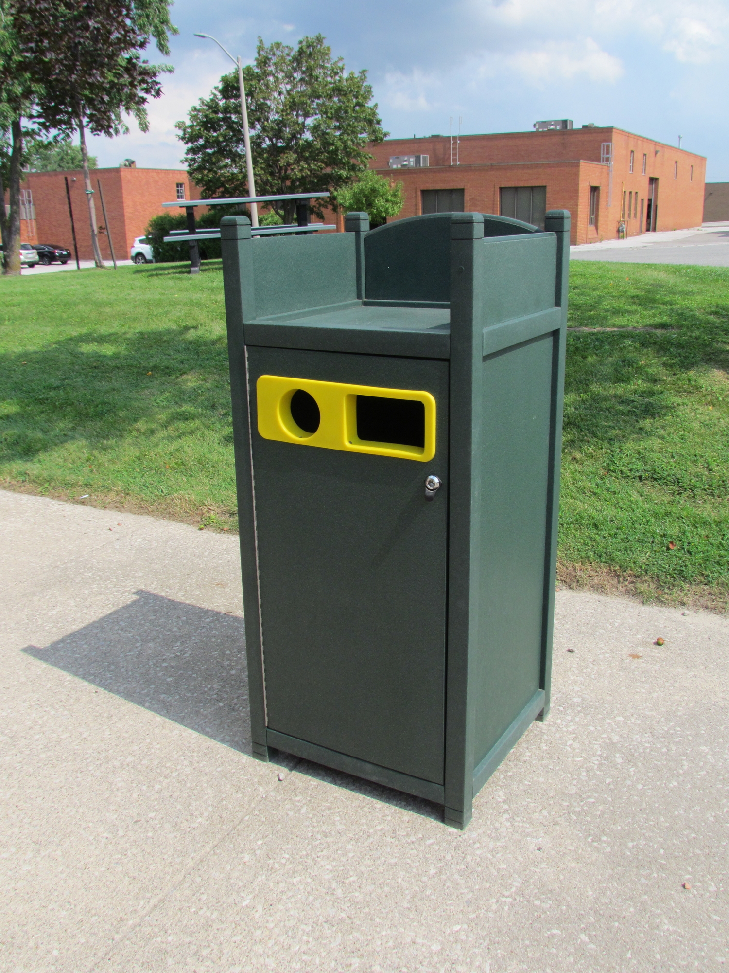 Genesis Tray Top Waste Container