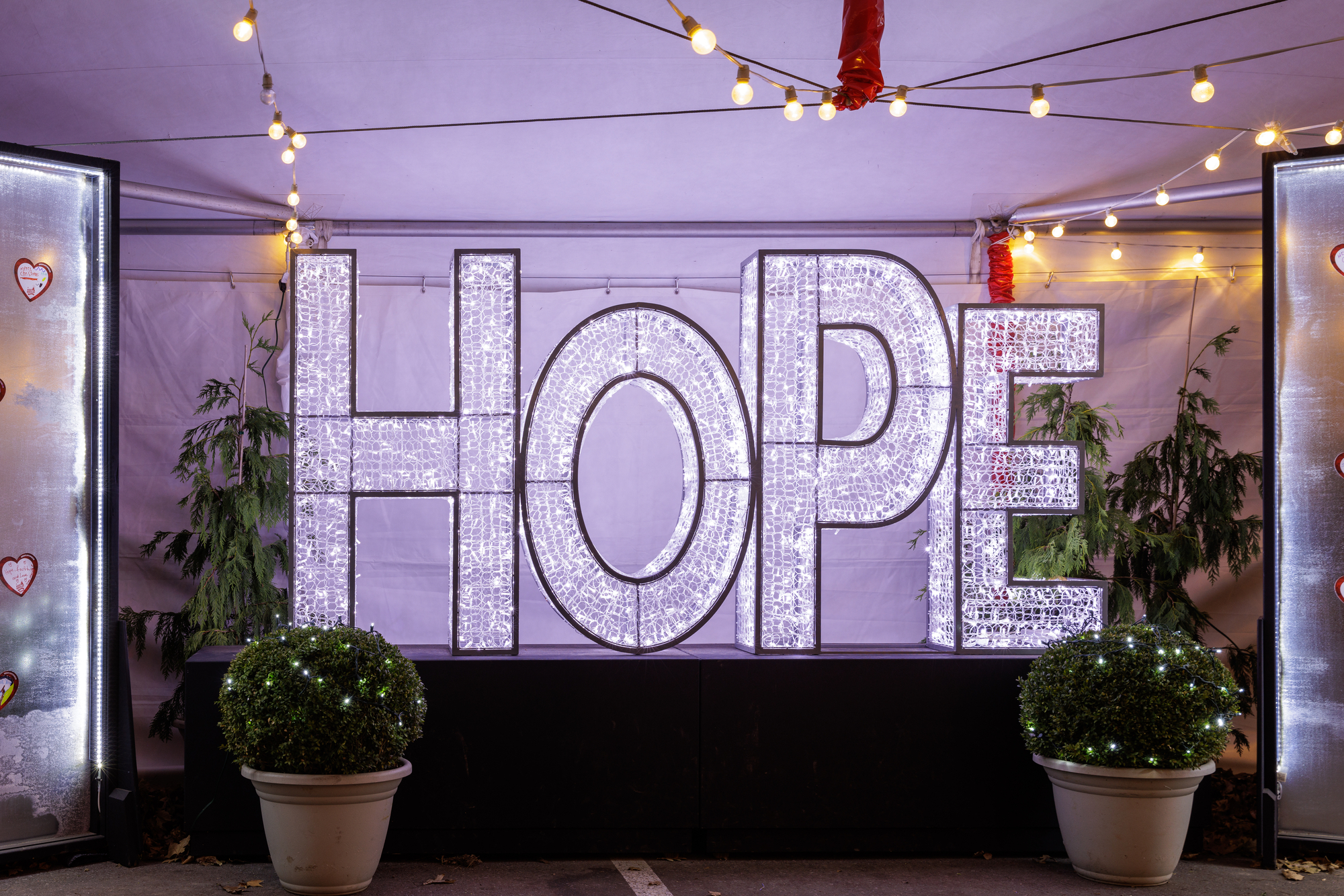 HOPE 3D Sign