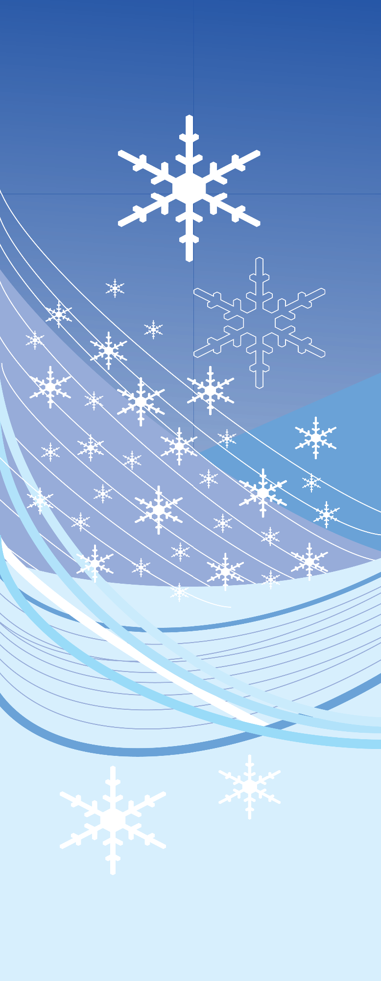 Snowflake Banner – Classic Displays Festive Winter Flags