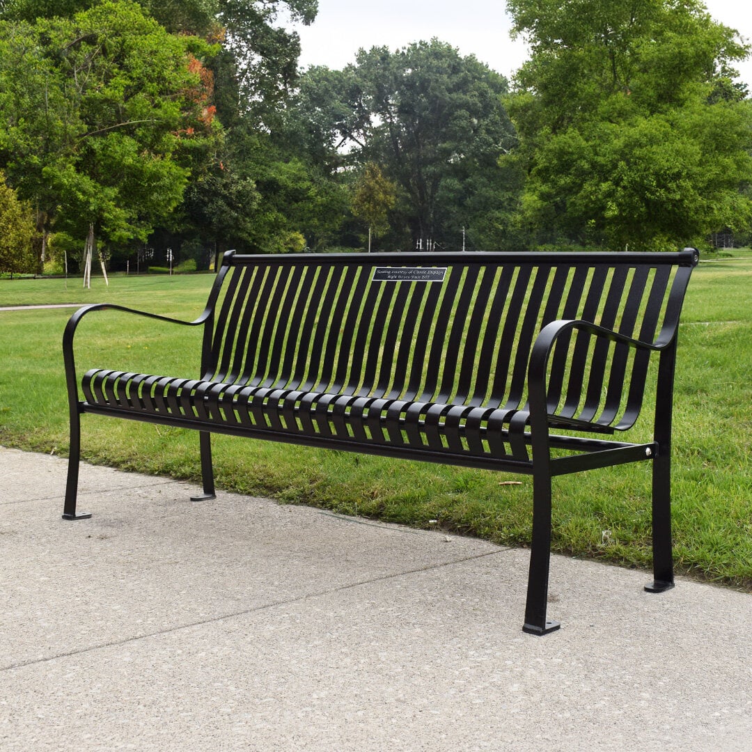 Custom Memorial Benches with Plaques — Made in Ontario, Canada