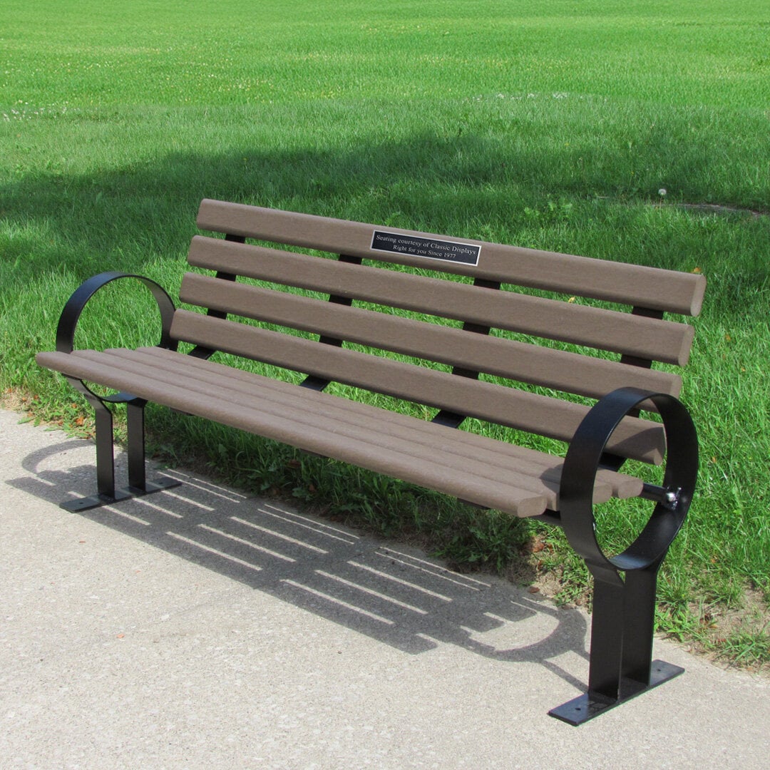 Custom Memorial Benches with Plaques — Made in Ontario, Canada