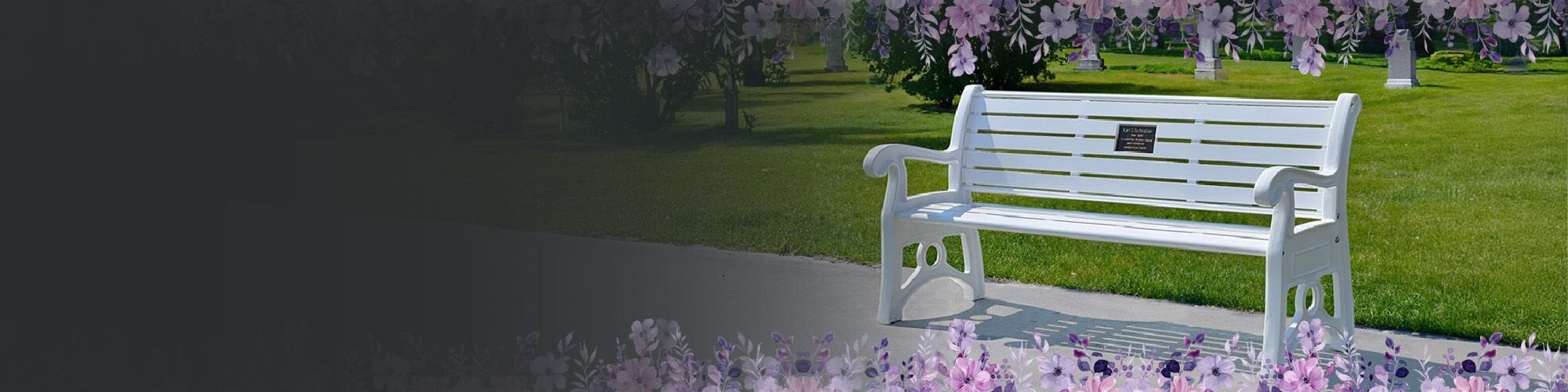 Custom Memorial Benches with Plaques — Made in Ontario, Canada