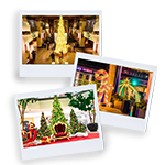 Commercial Holiday Displays – Trees, Lighting & Santa Sets